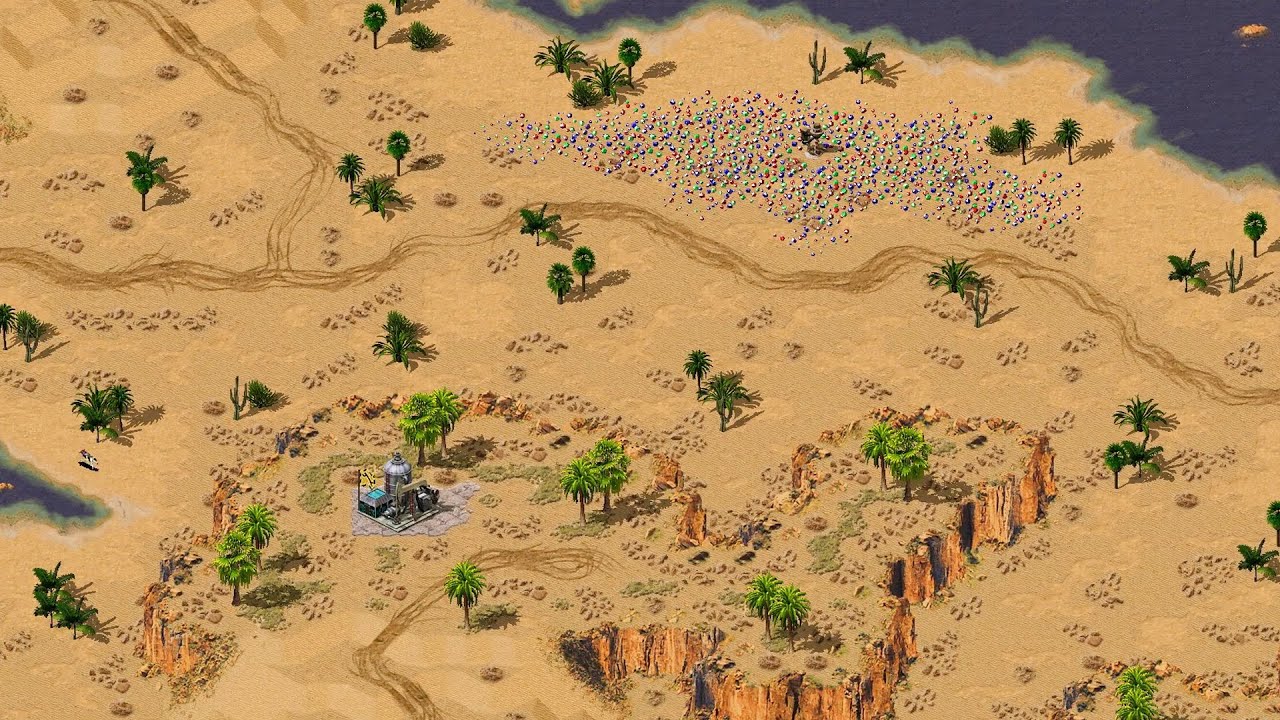 Yuri's Revenge Red Alert 2 Arabian Sea Zoom 3000 Edition New Map Attack ...