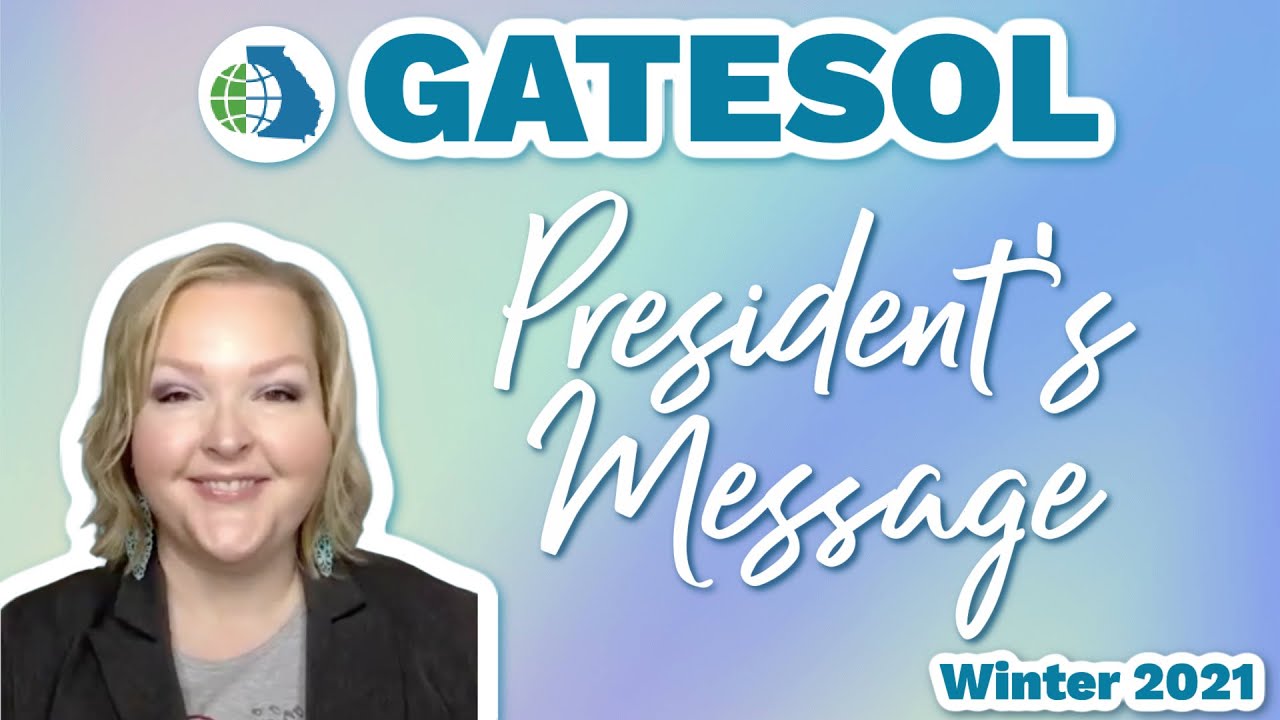 Winter 2021 Newsletter President's Message - YouTube