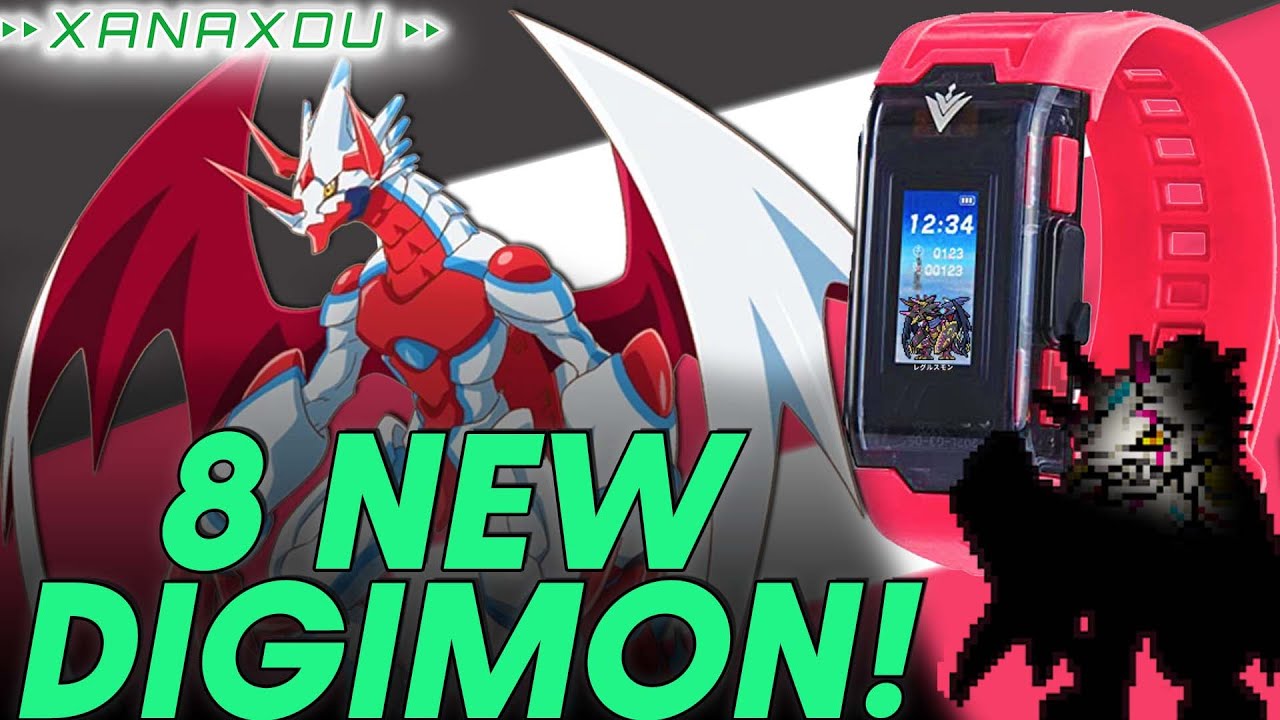 Vital Brace BE and Digivice VV NEWS! Gammamon's NEW evolutions! - YouTube
