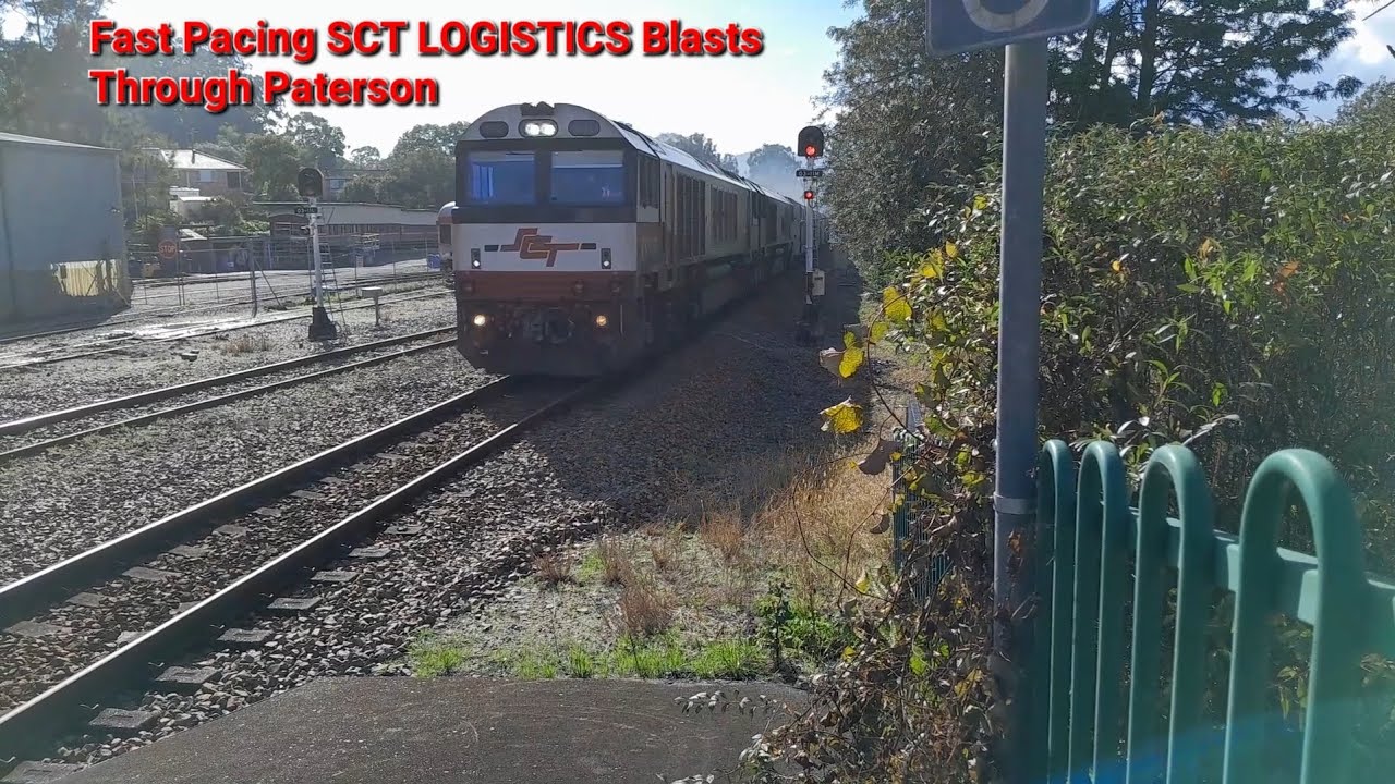 A Fast Pacing SCT LOGISTICS Blasts Through Paterson - YouTube