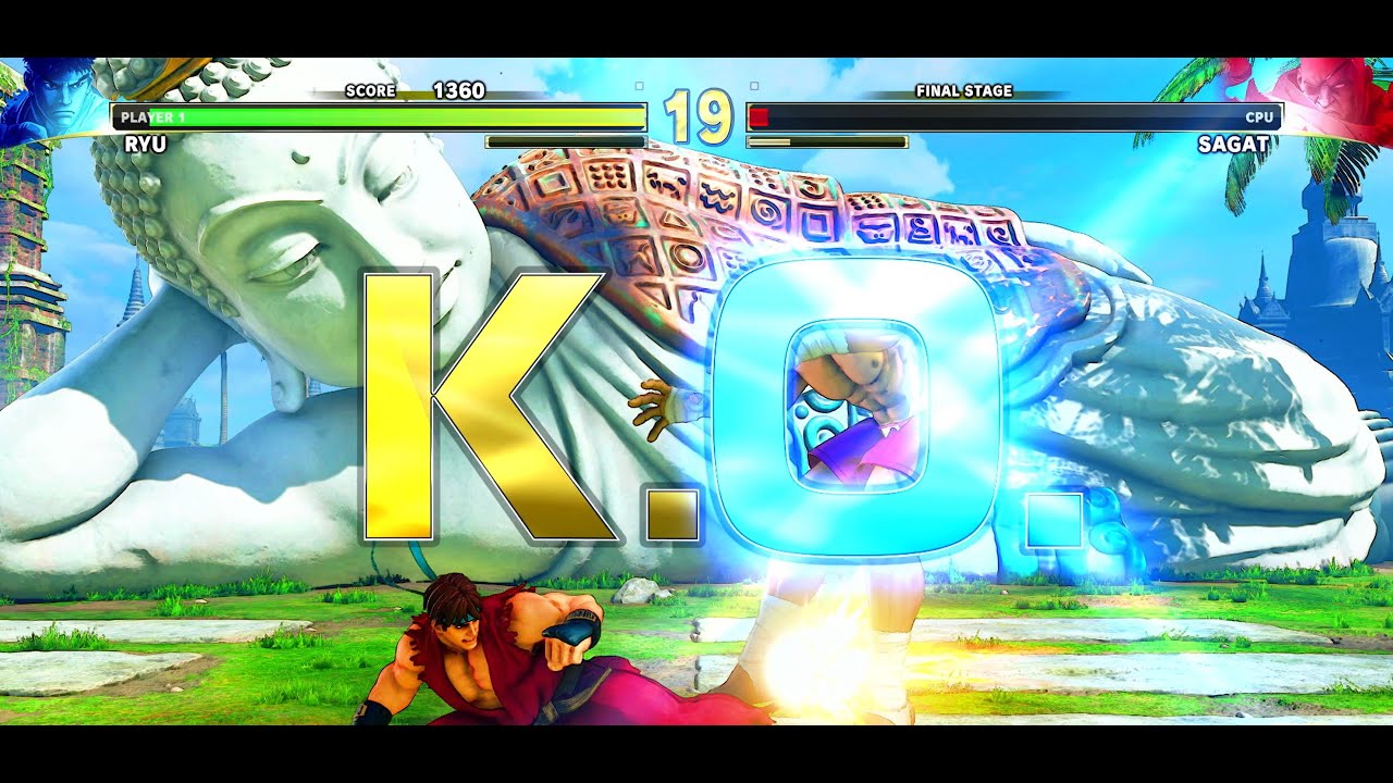 PS5| STREET FIGHTER 1 | RYU VS EVERYONE| ARCADE MODE| FIGHTING MODE ...