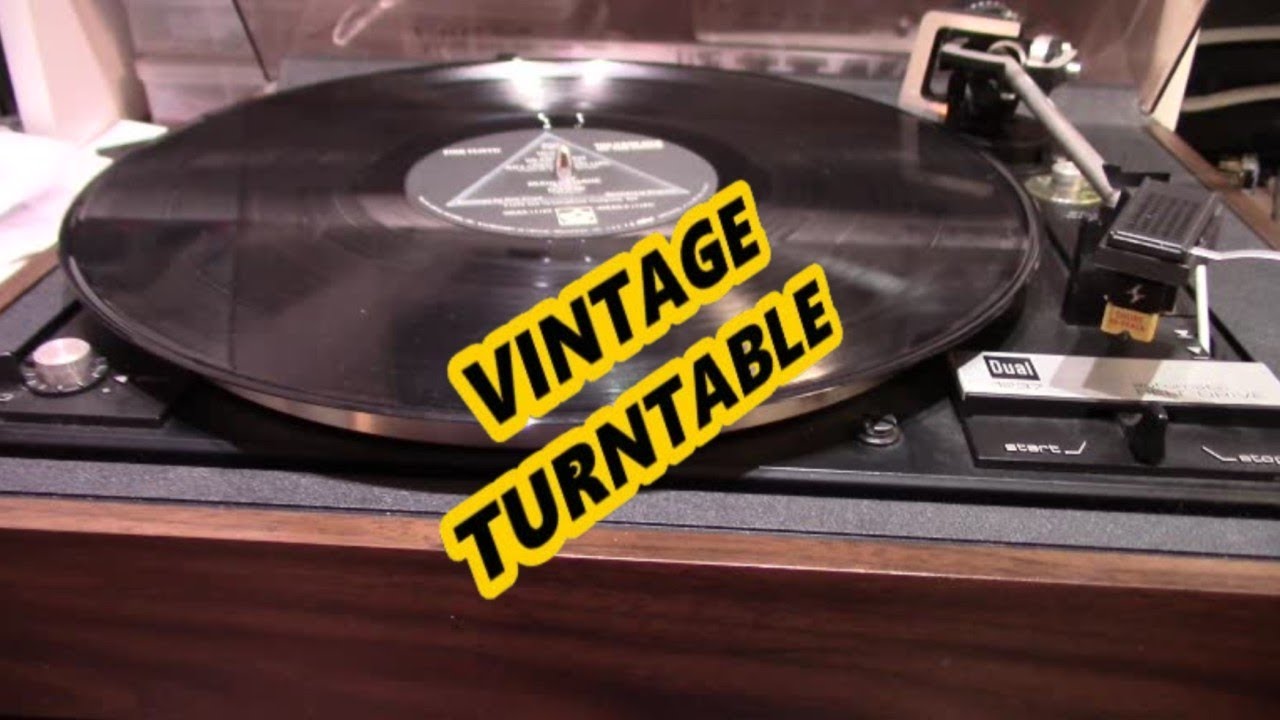 Vintage Dual 1237 turntable plus what going on with this channel - YouTube