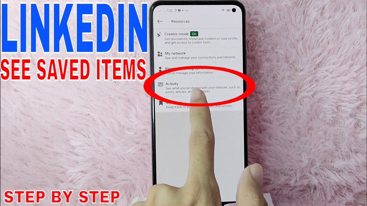 How To See Saved Items In LinkedIn 🔴 - YouTube