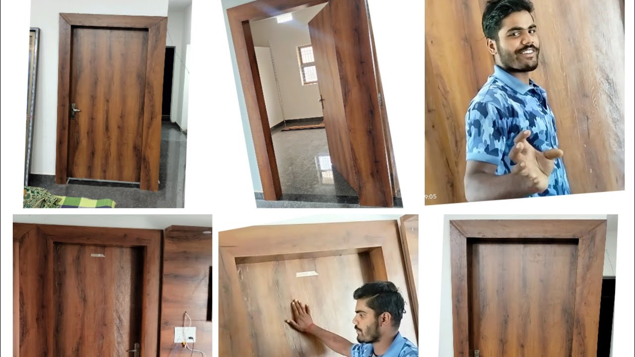 piling Door view #piling door #door #new (लकड़ी चौखट का झंझट ही खत्म ...