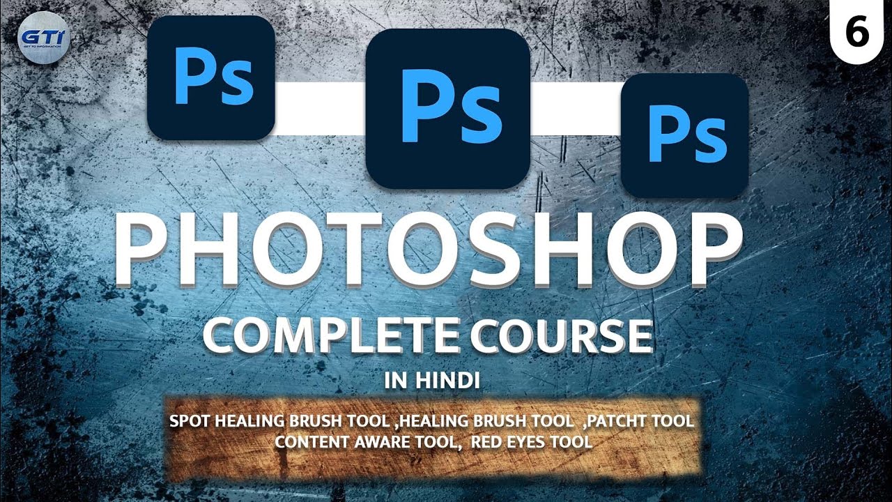 Photoshop tutorial part 6 | spot healing brush tool, patch tool, content aware tool |Photoshop ...