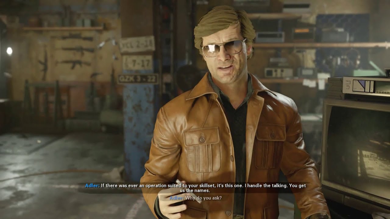 Adler Reveals How He Got His Scar | Call Of Duty Cold War - YouTube