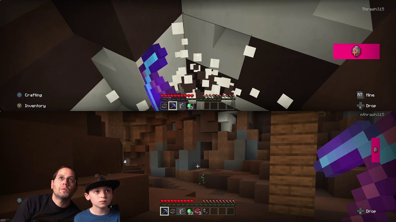 Minecraft Dinosaur Dig Game-play and Review - YouTube