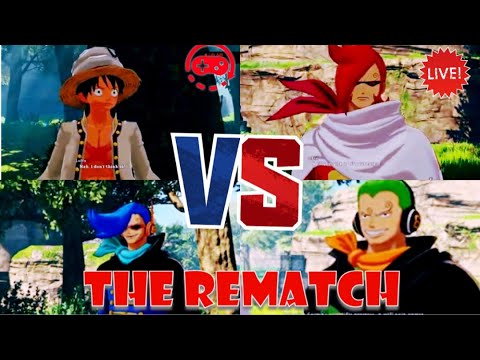 3 On 1 ” Boss Battle ️ Luffy vs Germa 66 REMATCH ! |One Piece World ...