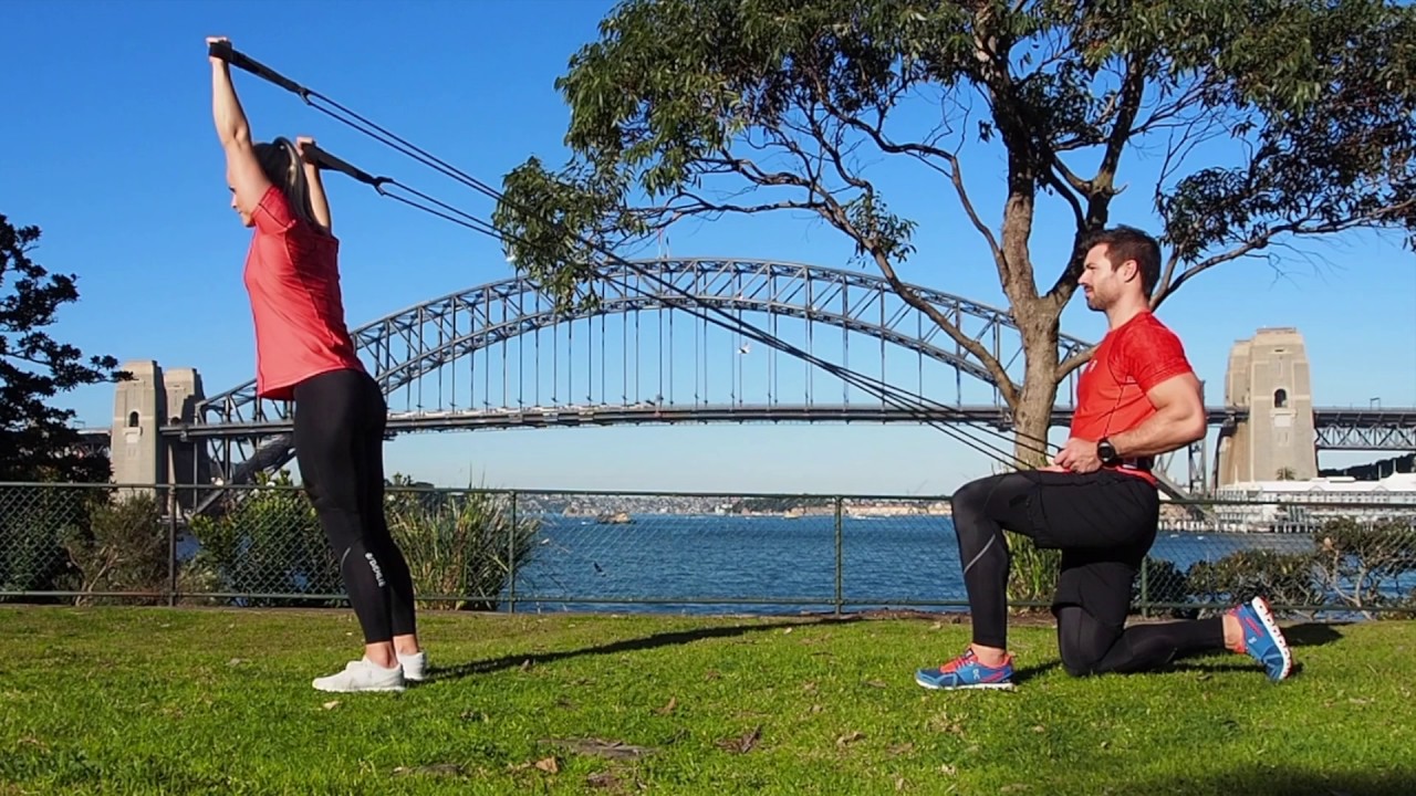 Shoulder press top hold/Skulderpress top hold - YouTube