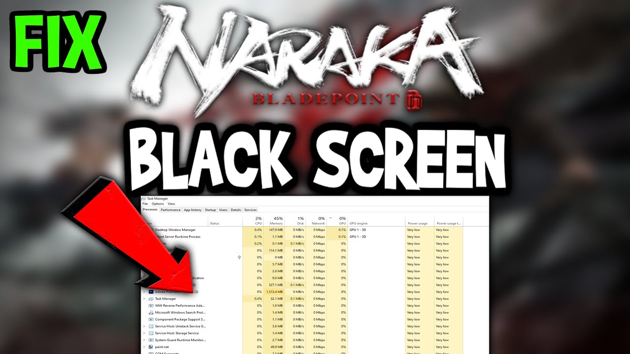Naraka Bladepoint – How to Fix Black Screen & Stuck on Loading Screen ...