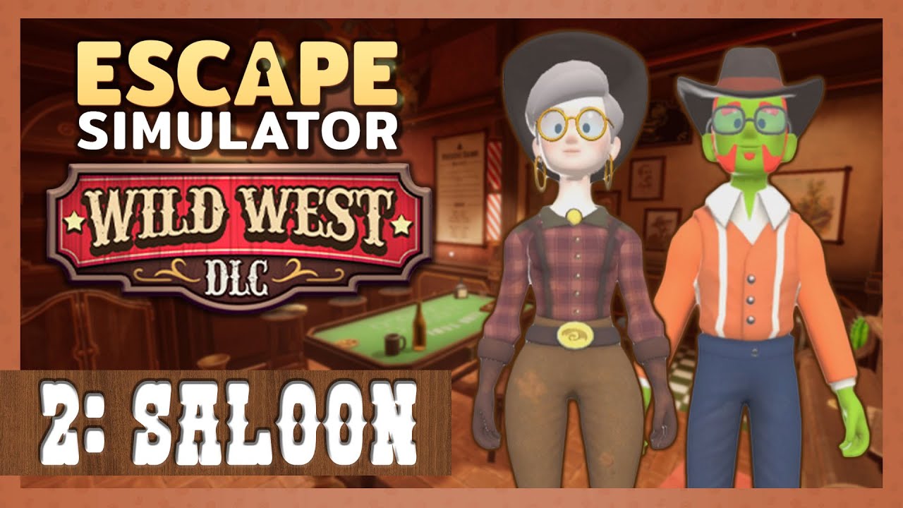 Escape Sim: Wild West DLC: Saloon | OH NO, MATHS! - YouTube