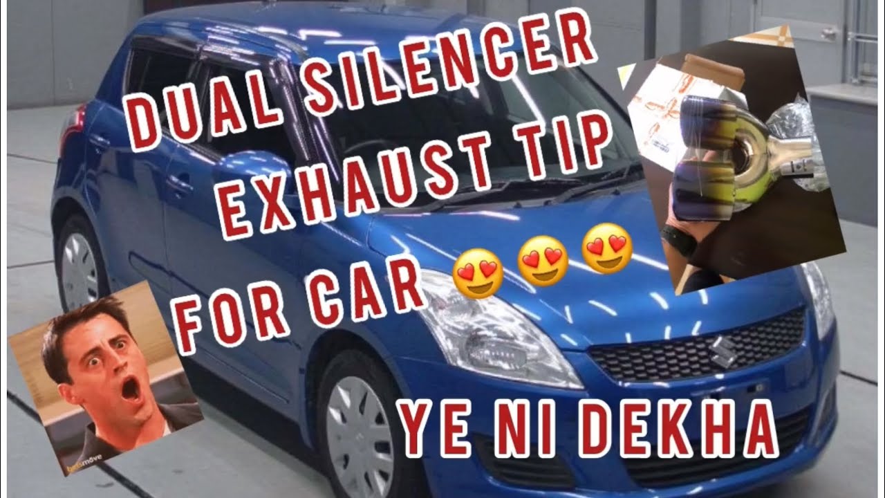 Swift silencer change | swift modified | Car modification tips | Car ...