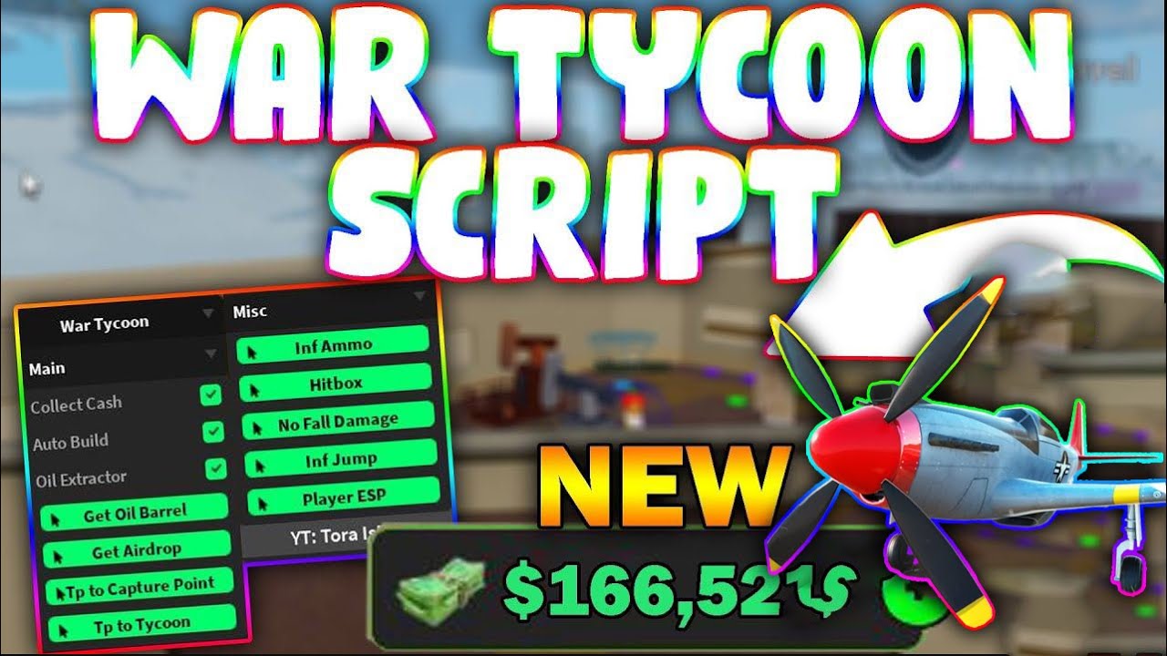 *NEW* War Tycoon Script (PASTEBIN 2023) (MONEY FARM, INFINITE AMMO, GET ...