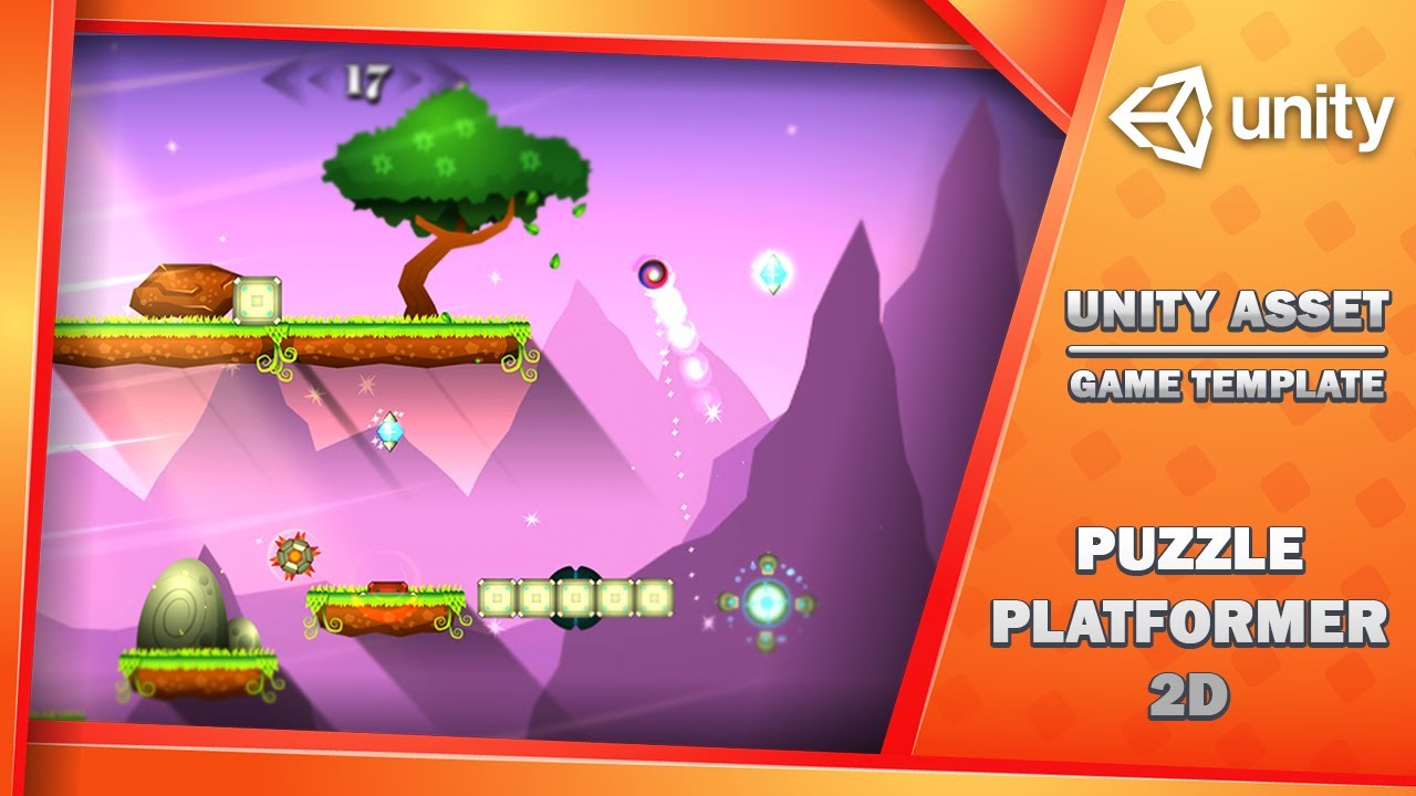 Puzzle Platformer 2D – Puzzle Solving | Unity Game Template - YouTube