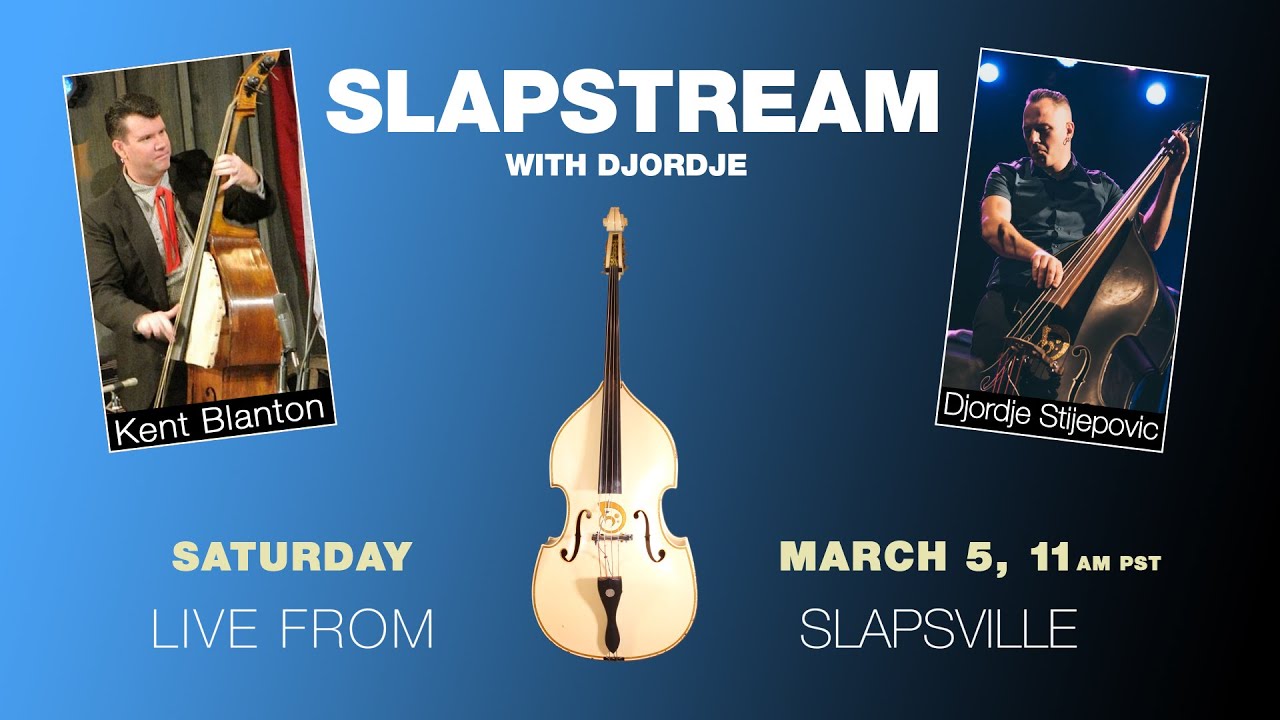 COUNTRY Slap Bass w/ KENT BLANTON - Slapstream with Djordje #70 - YouTube