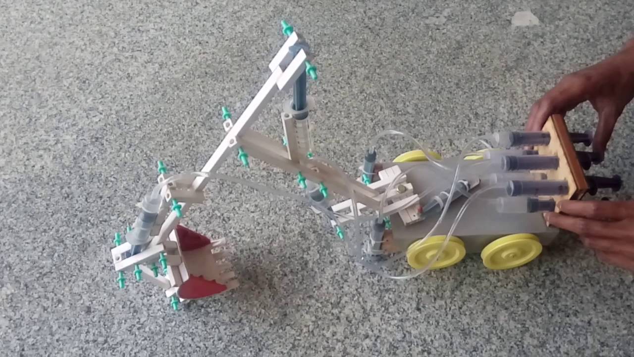 JCB Working Model - YouTube