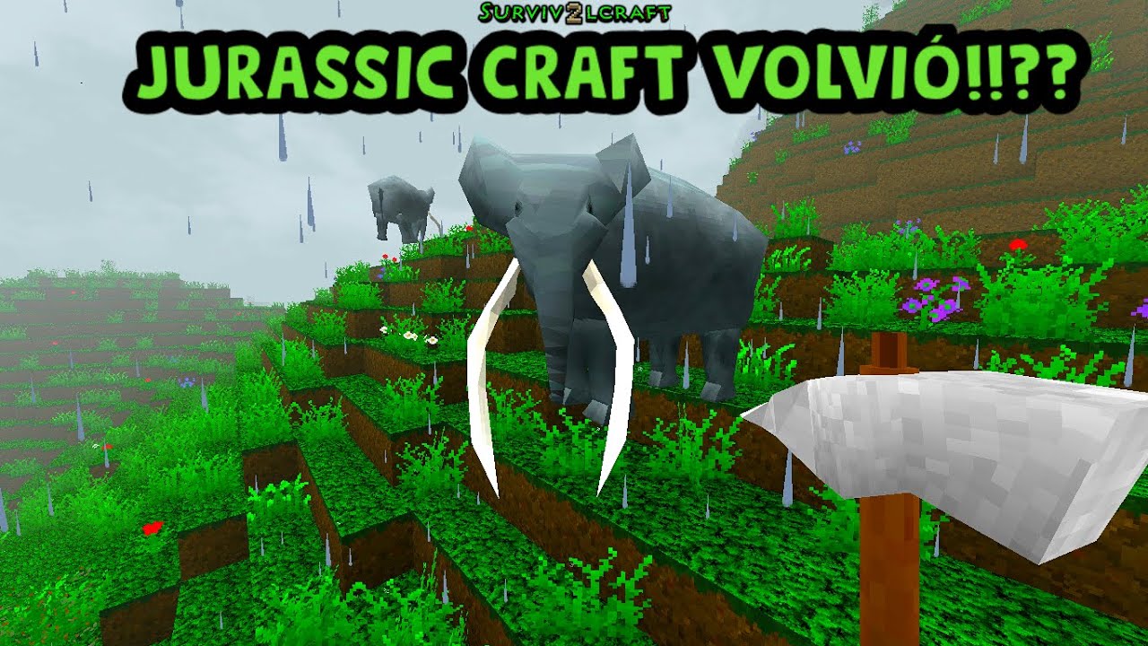 JURASSIC CRAFT AVANCES para Survivalcraft 2.2? - YouTube