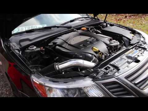 V6 Saab Intake install DIY - YouTube