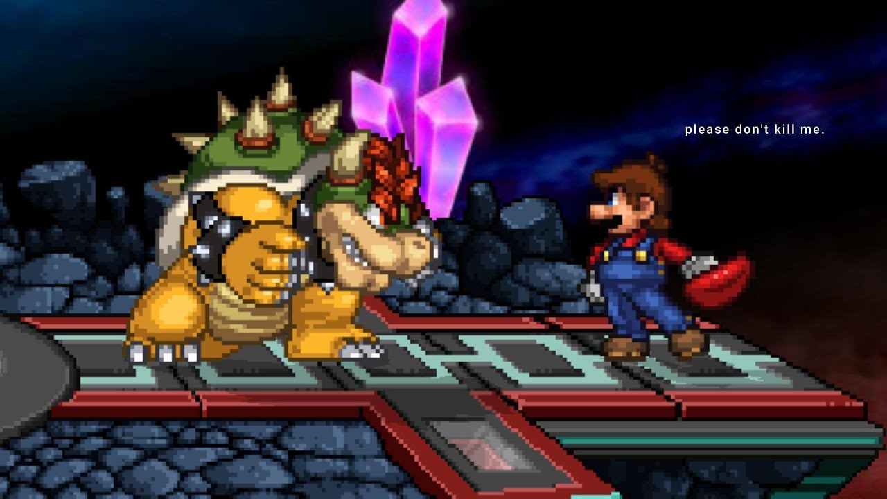 poorly edited ssf2 mario matches - YouTube