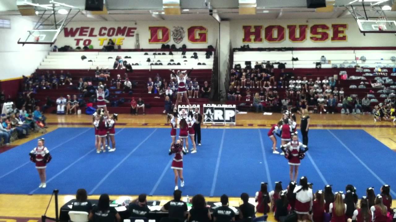 claremont jv cheer sharp 2011 - YouTube