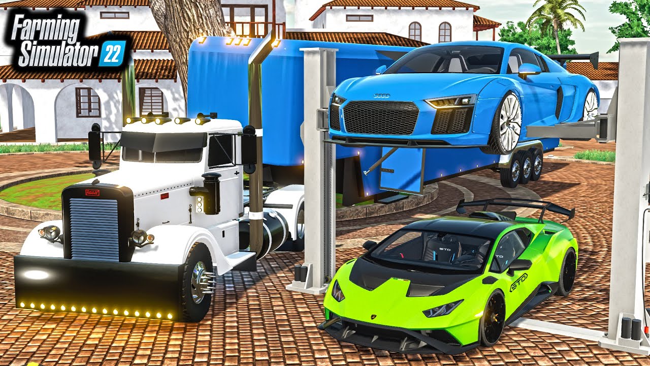 PAID $50,000 TO TRANSPORT LUXURY CARS! (LAMBORGHINI STO + AUDI R8 ...