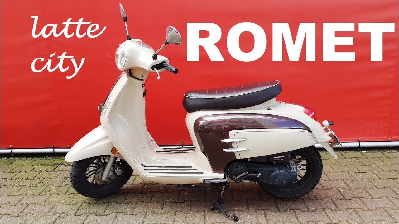 Romet Latte City - Używany Skuter - Used Scooter - YouTube