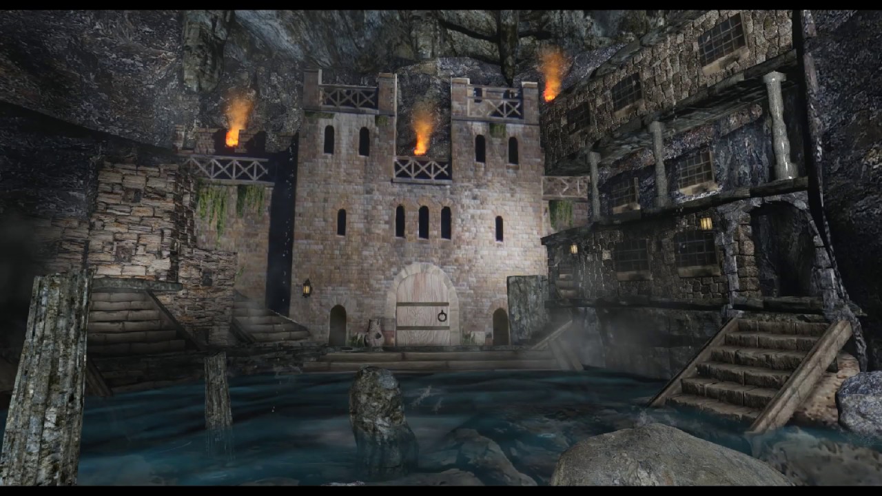 The caves of Mordor - YouTube