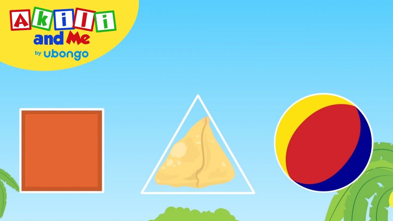 Square, Circle, Triangle Song! | Numbers & Shapes with Akili and Me ...