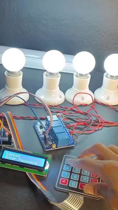 Password Based Circuit Breaker using Arduino #ytshorts #shorts #youtubeshorts #youtube #indian ...