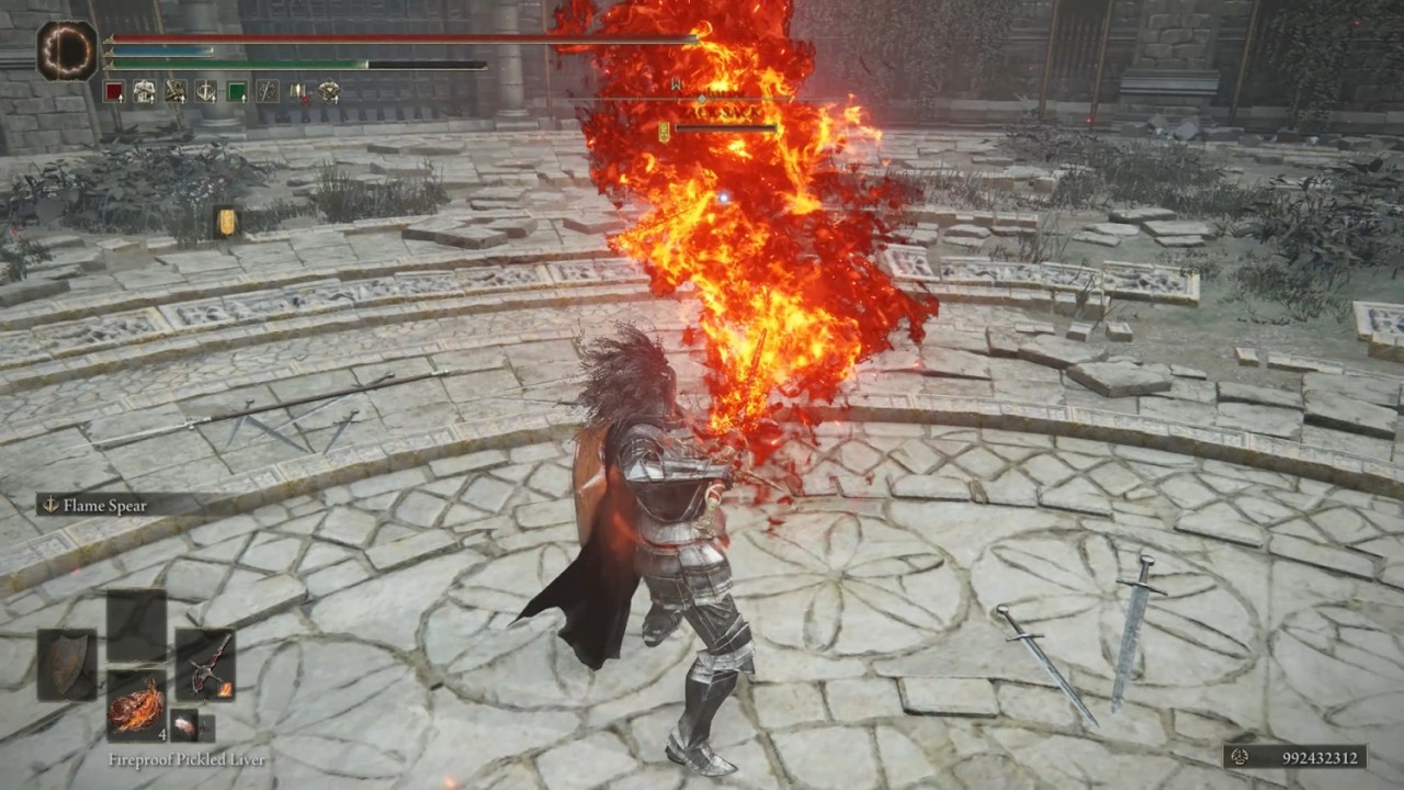 ELDEN RING DLC - Duel Nights: Fire Knight's Fiery Fire Greatsword - YouTube