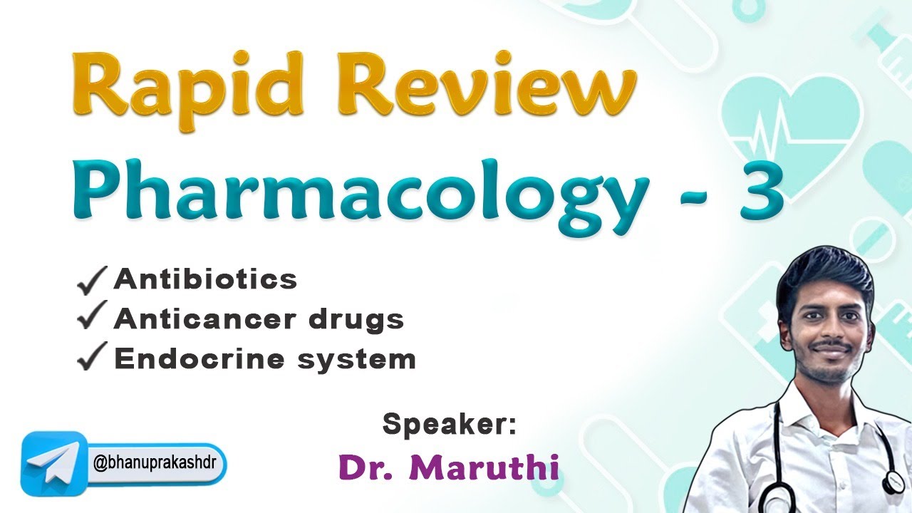 Rapid Review Pharmacology Part- 3 - YouTube
