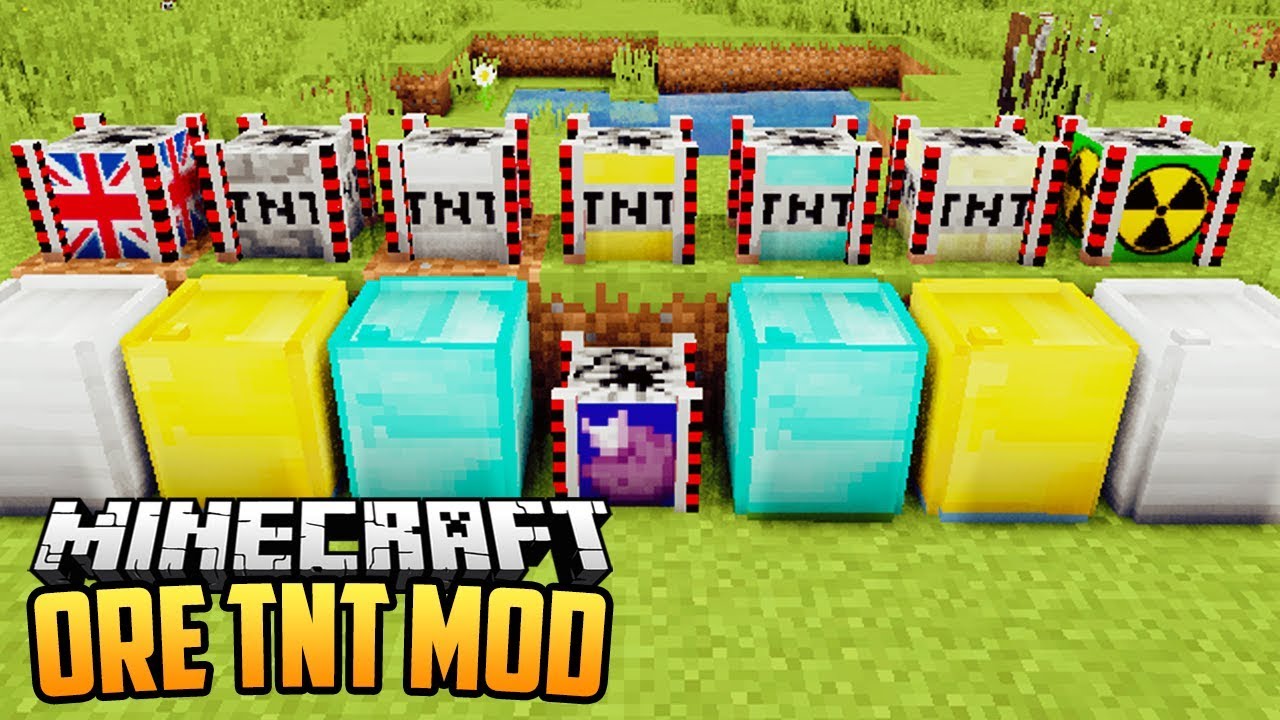 ORE TNT MOD - Minecraft Mod Showcase - YouTube