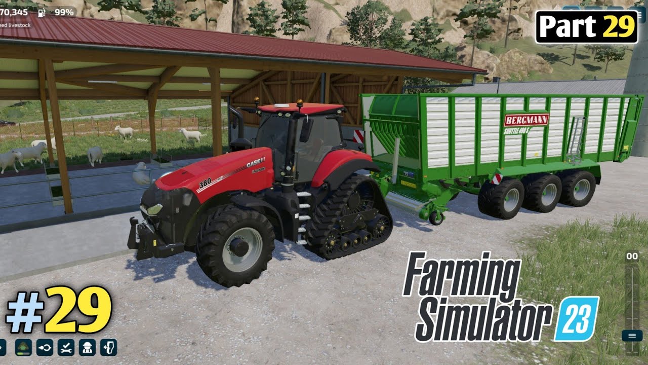 Fs23 Part 29 | fs23 sheep farm | Fs23 mobile Gameplay | #29 - YouTube