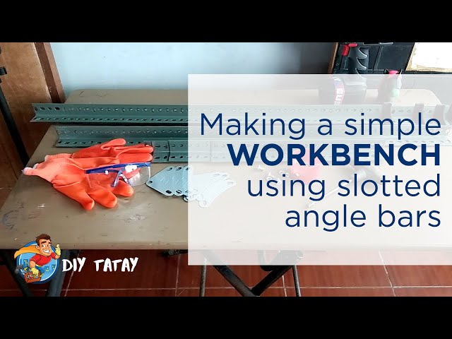 Diy Angle Iron Workbench How To Build A Workshop At Home | The Metal