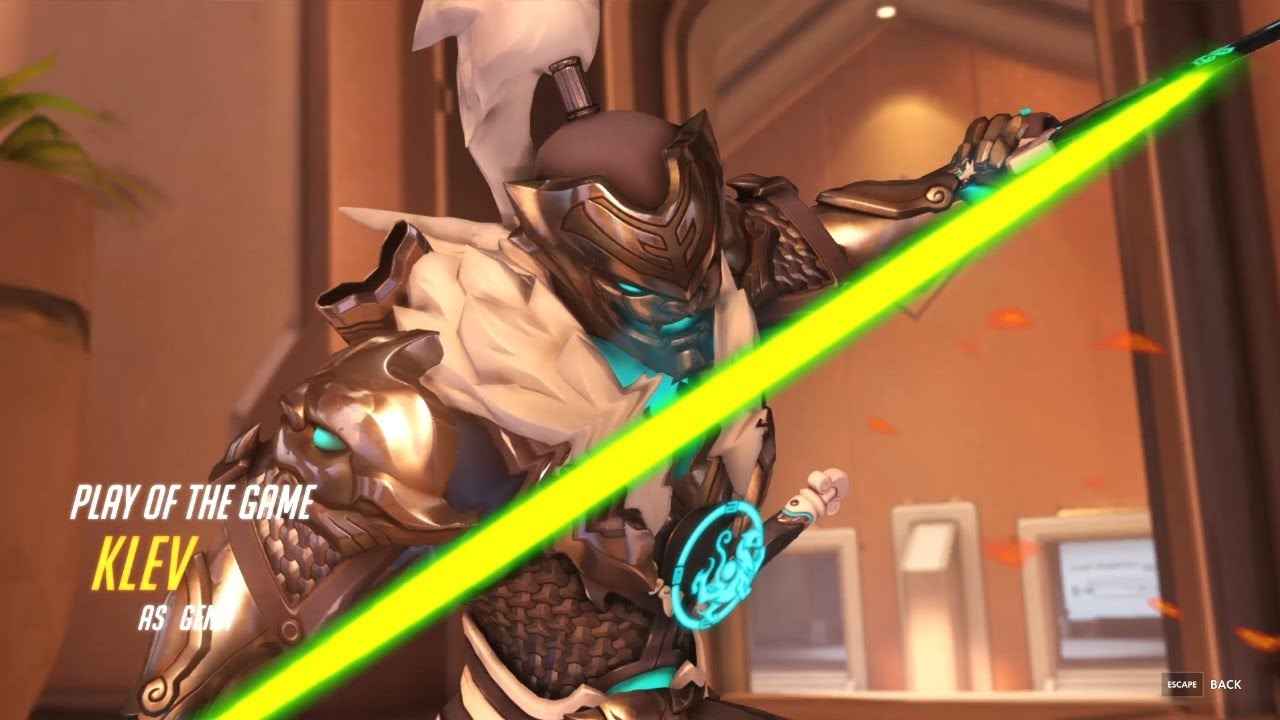 Overwatch - Genji Blade Play - YouTube
