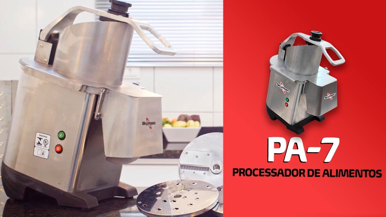 PA-7 Processador de alimentos Skymsen - YouTube