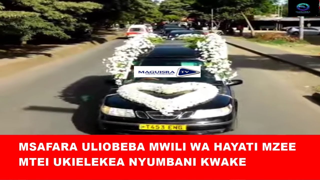 Msafara Mwili wa Edwin Mtei Wapelekwa Nyumbani | LIVE - YouTube