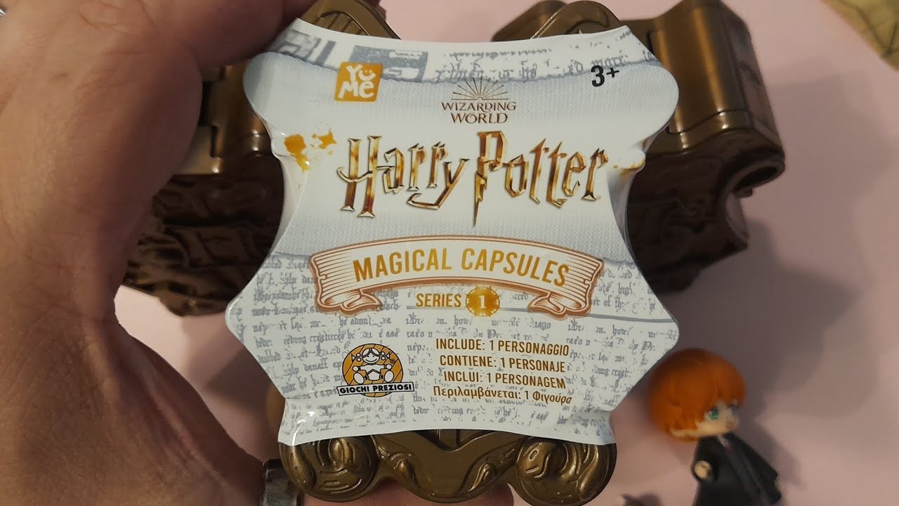Harry Potter magical capsules serie 1 (parte 3) - YouTube