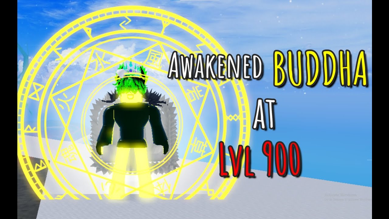 This is how I *AWAKENED*☝ BUDDHA at LvL 900 ( Blox Fruits ) - YouTube