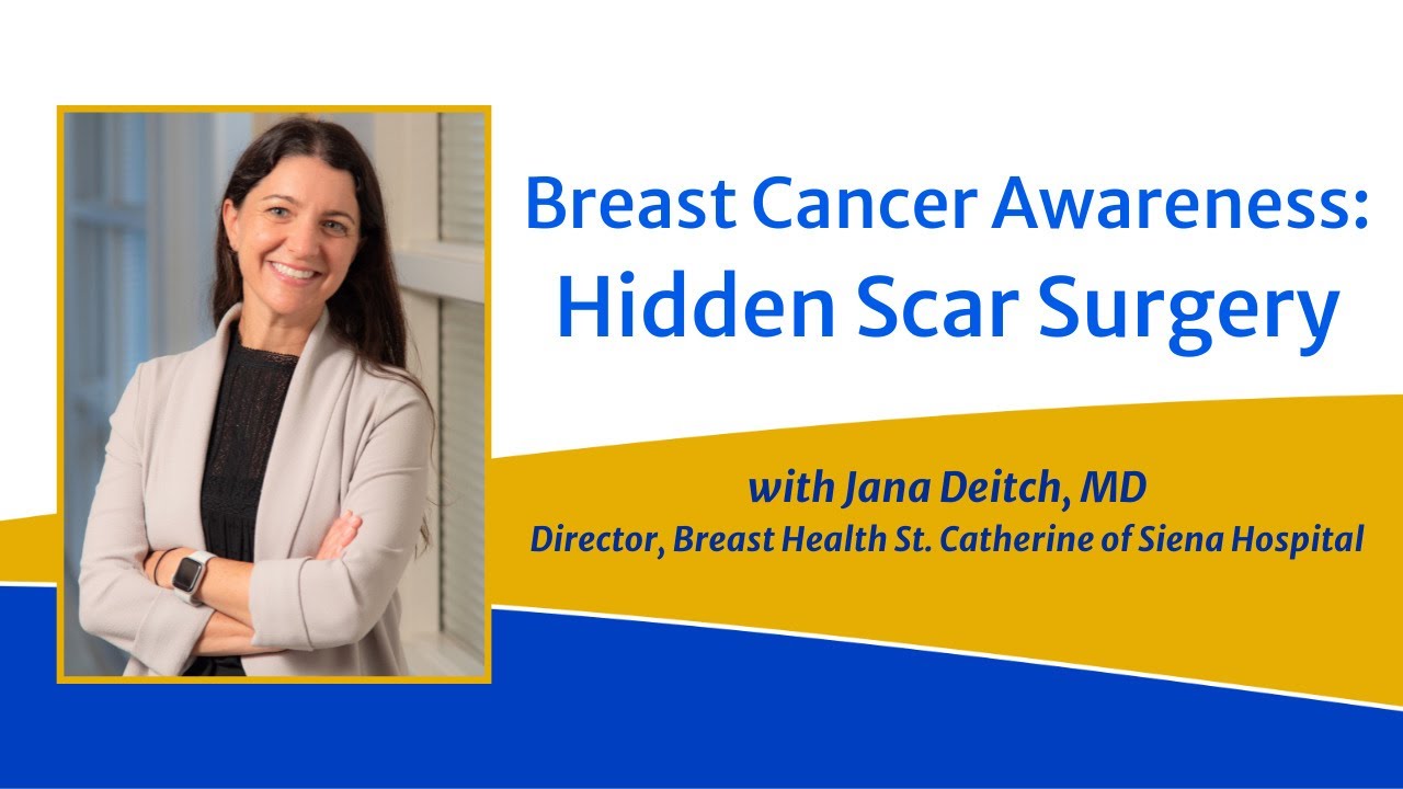 Breast Cancer Awareness: Hidden Scar Surgery with Dr. Jana Deitch - YouTube