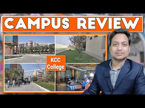 KCC Engineering COLLEGE Full Campus Review Greater Noida 🏫 - YouTube