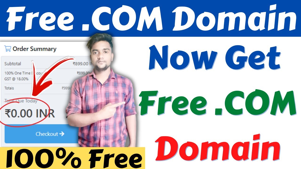 Get Free .COM Domain For 1 Year | Free Domain .COM | Buy .COM Domain ...