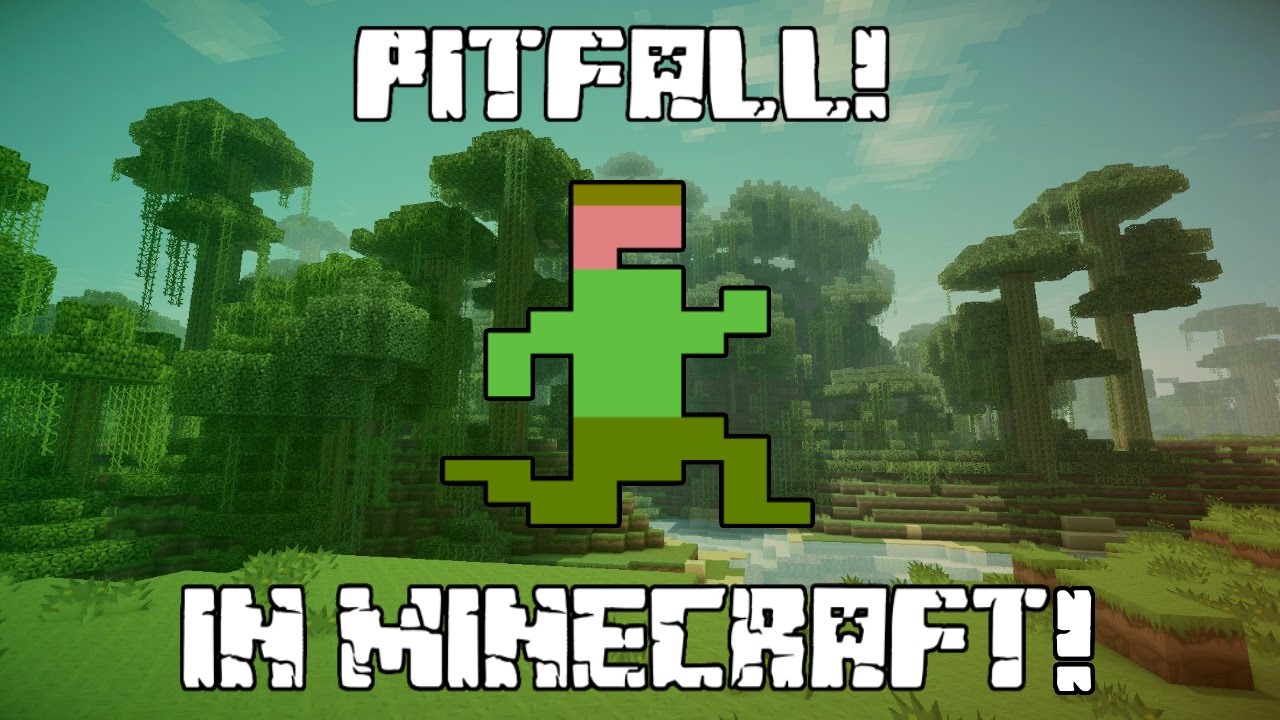 Pitfall! in Minecraft PE/Windows 10 Edition! (W/Download) - YouTube