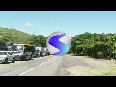 MONTAGEM • Trecho final e encerramento do RJ1 da TV Rio Sul com novos selos e logo