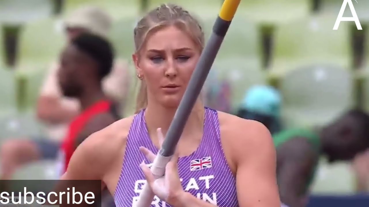 molly caudery pole vault 2022 championships - YouTube