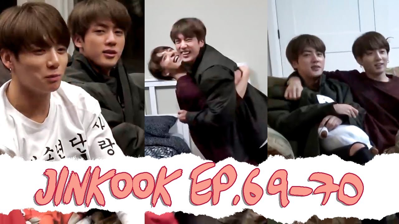 Jinkook's interactions in 'Run BTS' ep.69-70 - YouTube