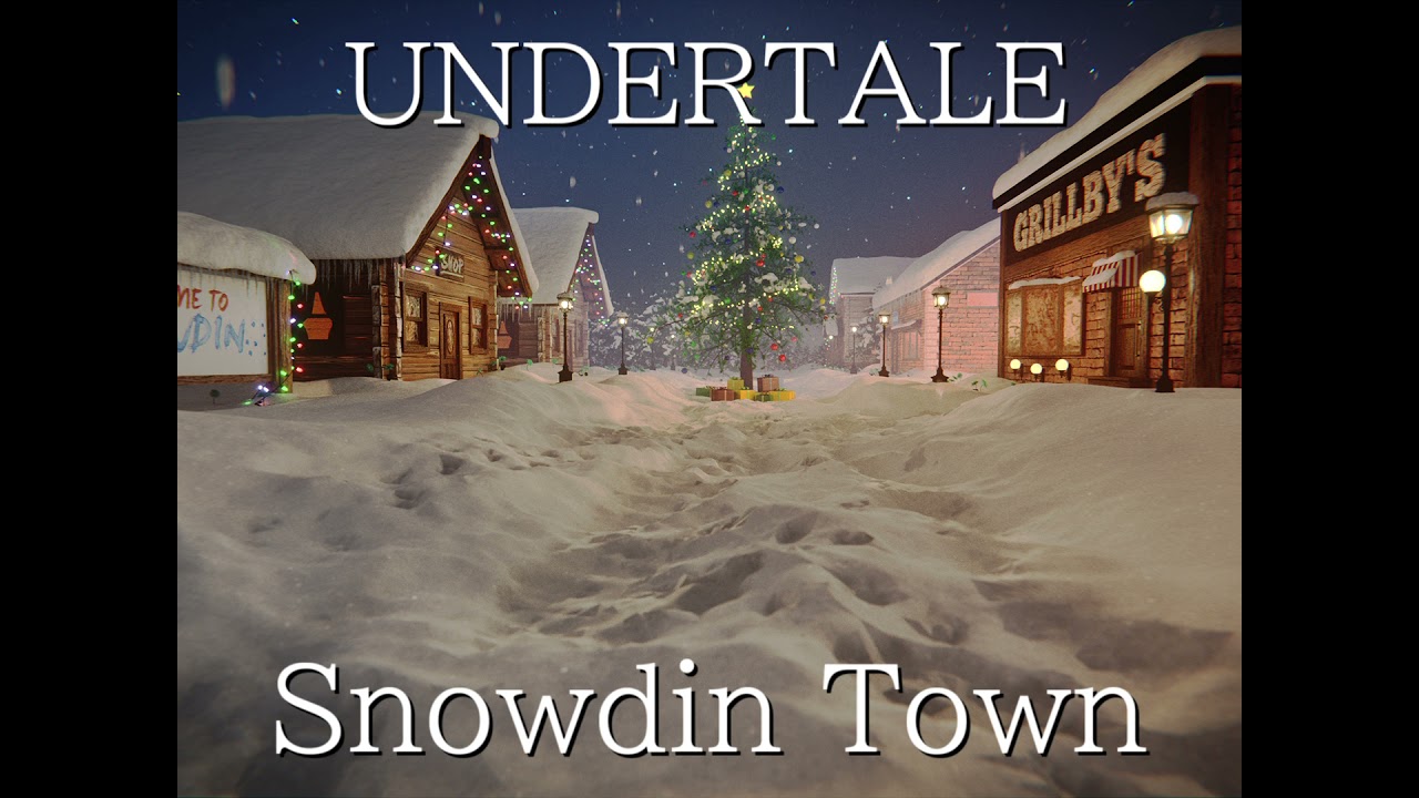 Vol.2 - M03 『 Snowdin Town / Shop 』 Remake or Arrangement 【UNDERTALE ...