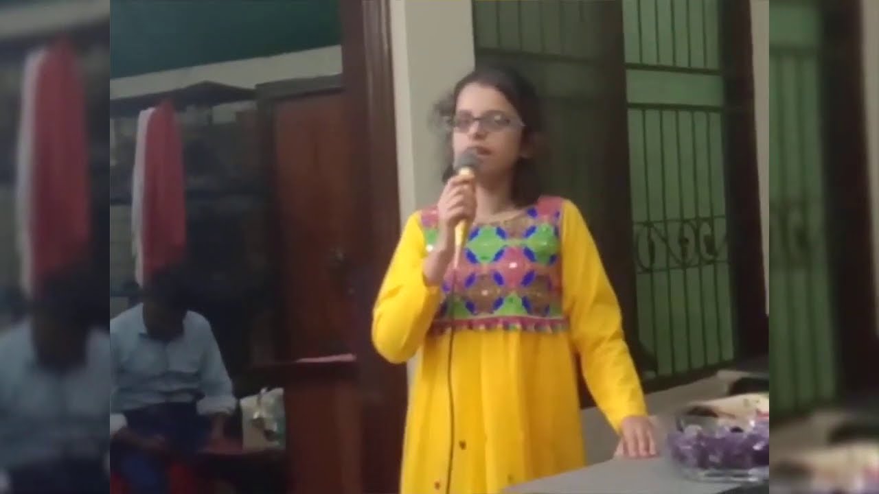 Anmol Fatima Sings on her 11th Birthday --- "ANMOL ZINDAGI" - YouTube