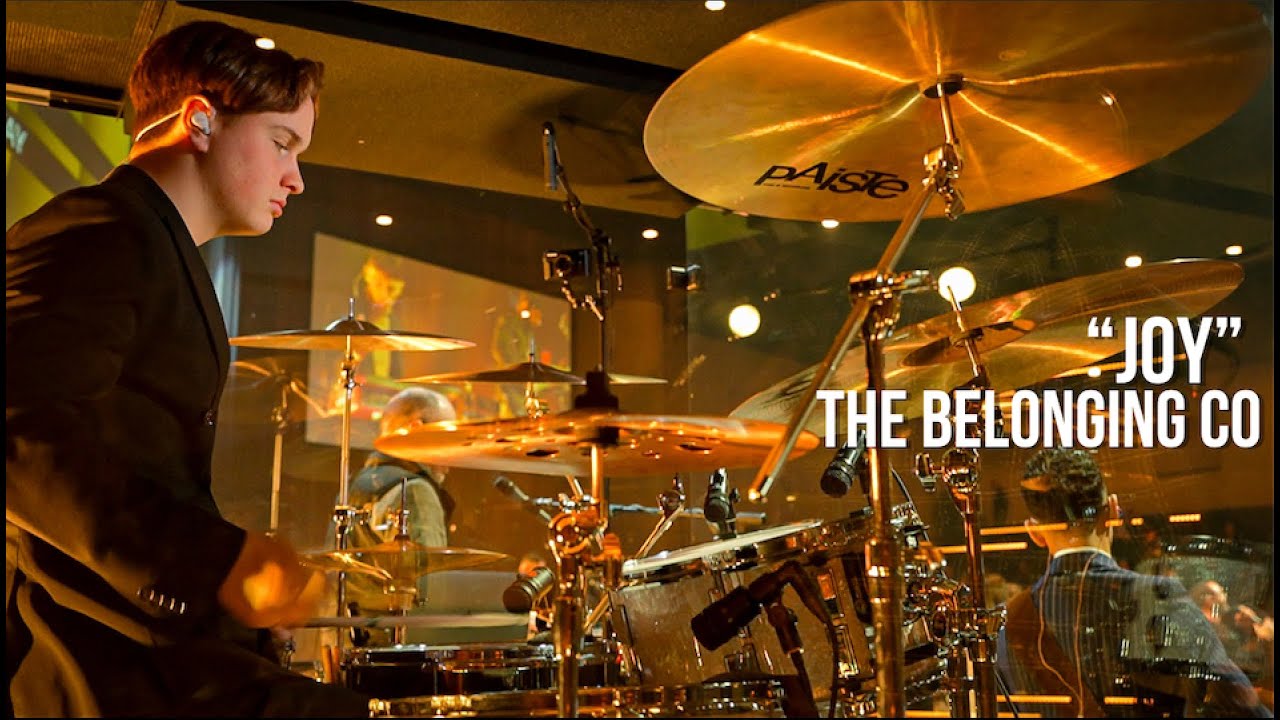 "Joy" Drum Cover // @TheBelongingCo // Brett Middleton - YouTube