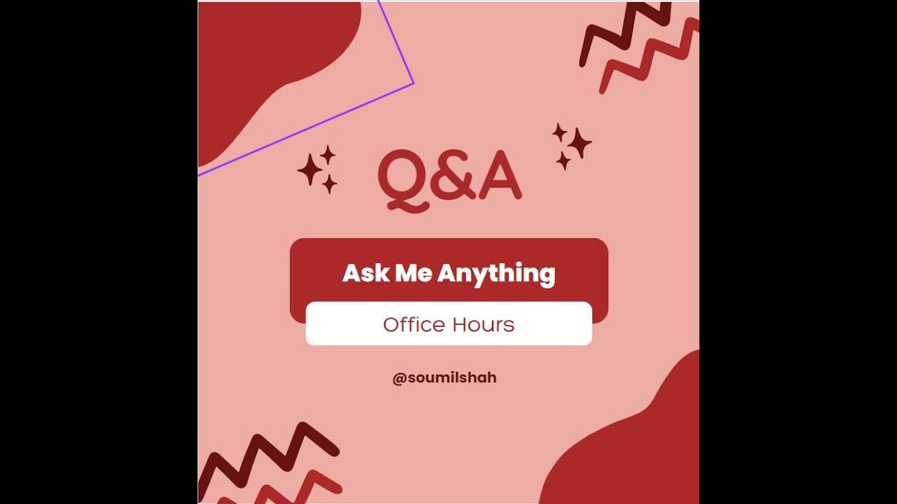 Q/A | Office Hours | Ask Questions | 11/18/2023 - YouTube